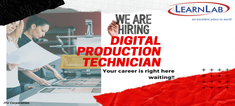 Digital Production Technician - LearnLab