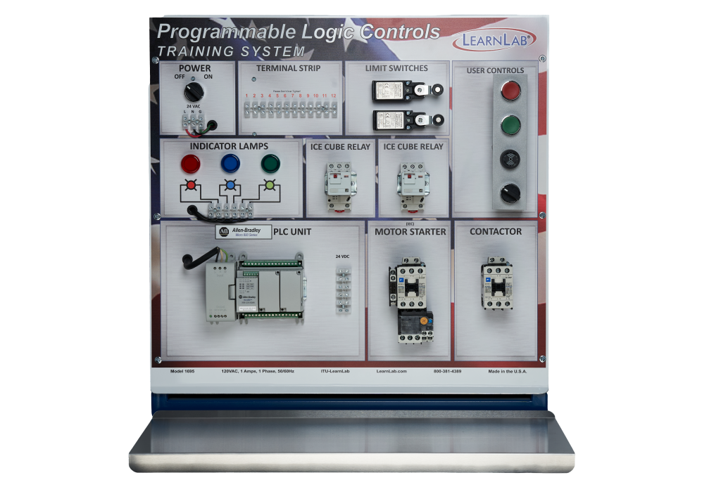 AB 820 Programmable Logic Controller training - LearnLab
